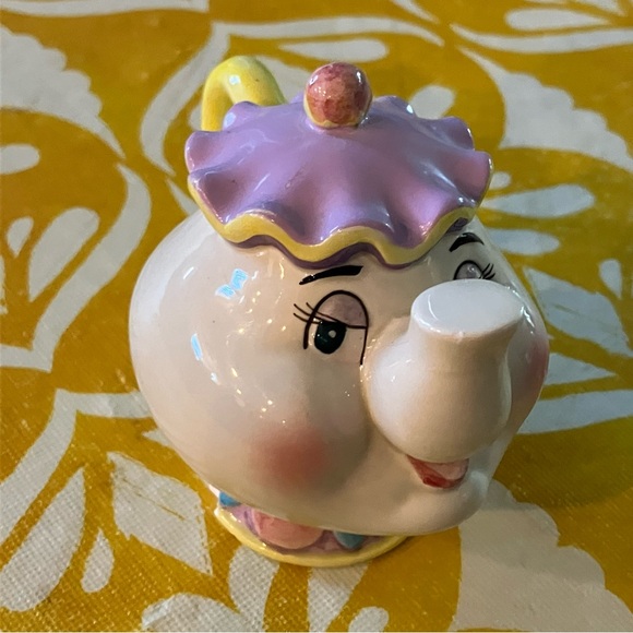 Disney | Accents | Vintage Disney Beauty And The Beast Small Mrs Potts ...